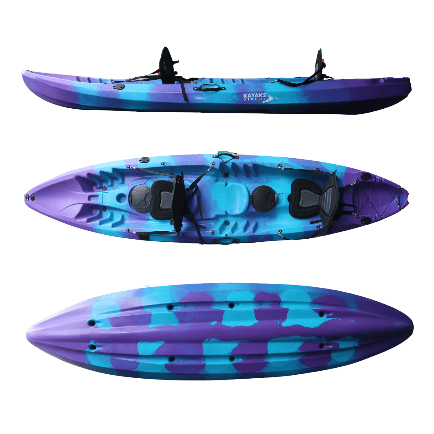 Double Ranger Kayak in Purple Camo | Kayaks Direct UK